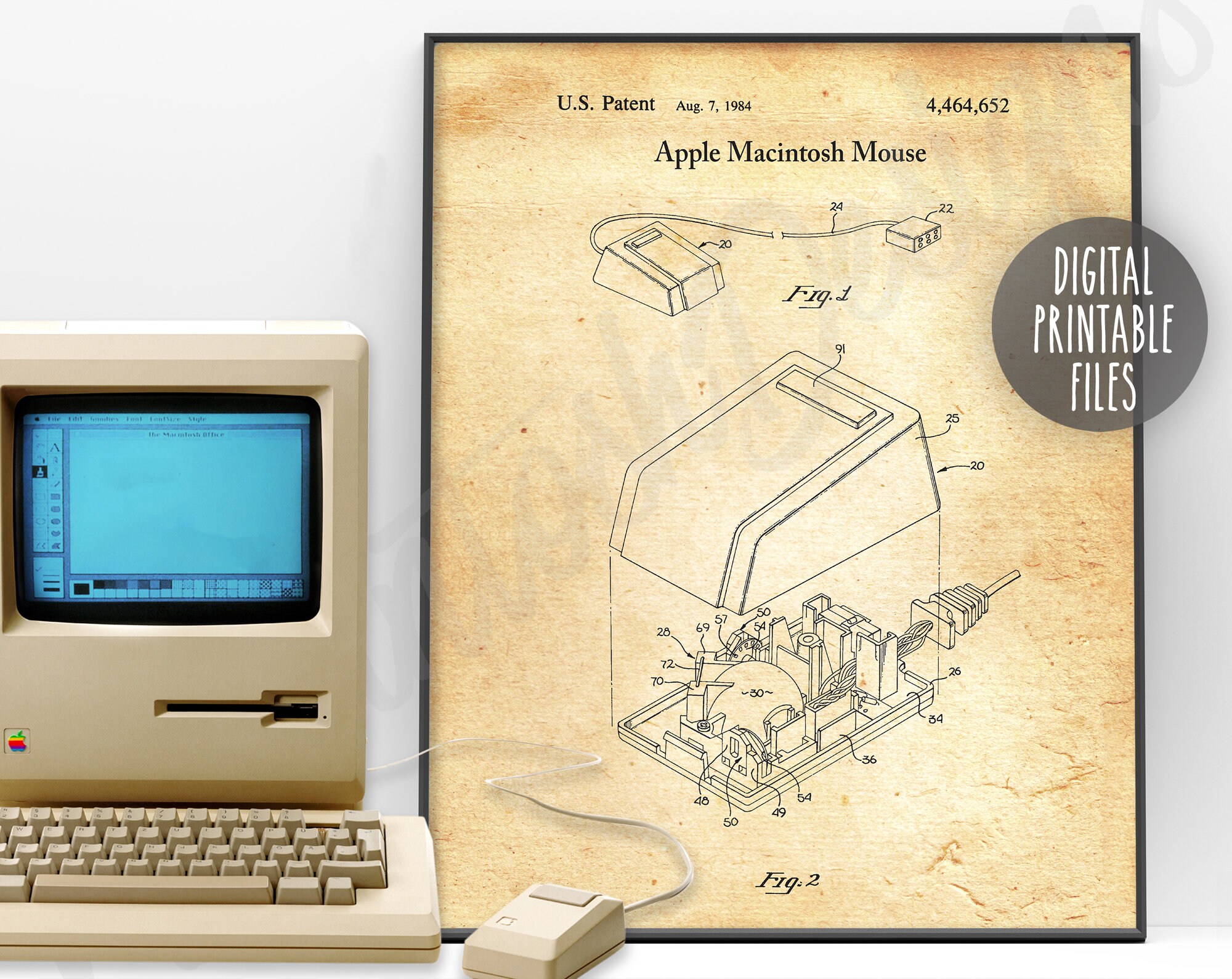 First Apple Computer Mouse