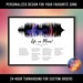 Custom Sound Wave With Lyrics, Printable Digital File, Soundwave Art ...