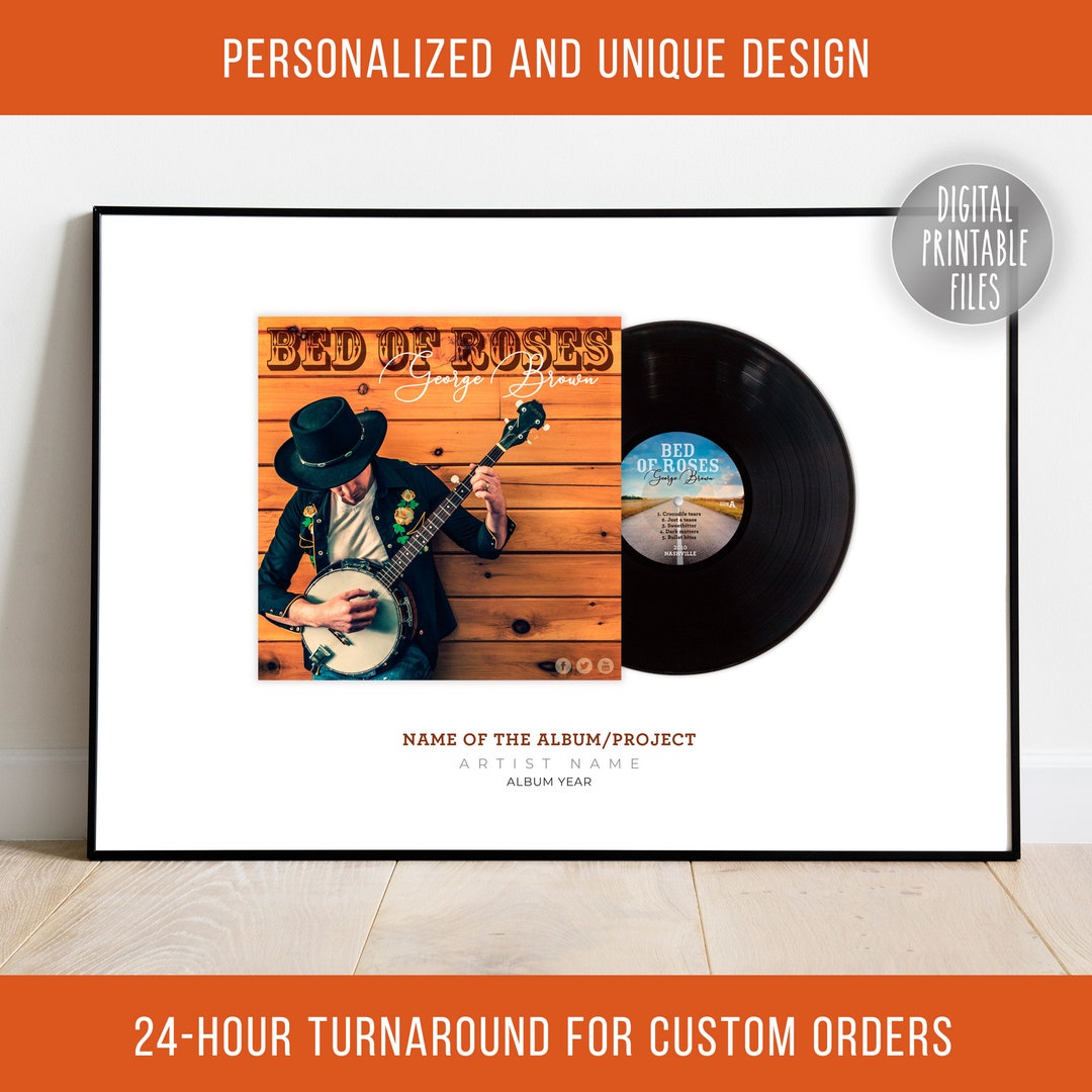 Your Song LP Album Cover and Record Photo Poster, Printable Digital ...