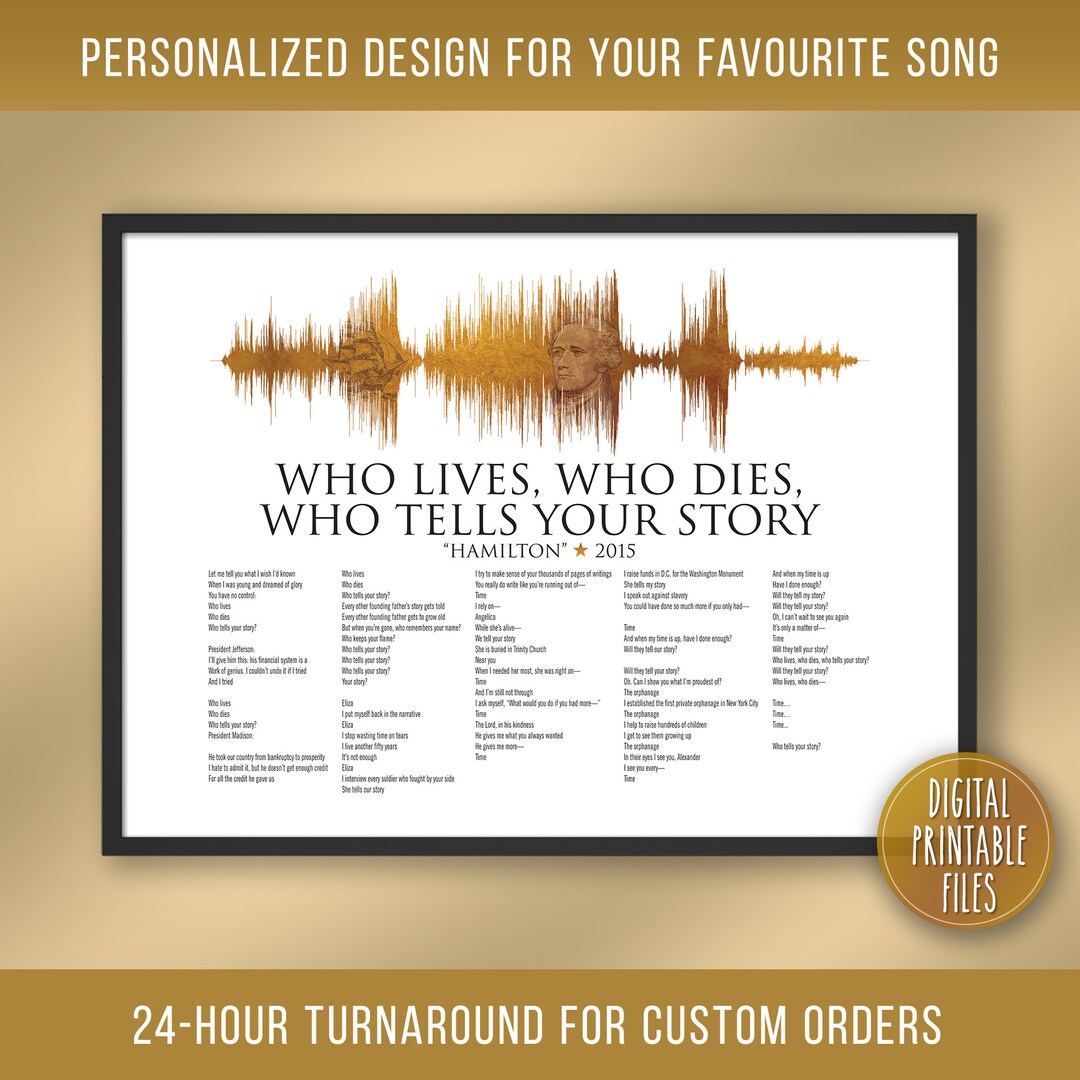 Who Lives, Who Dies, Who Tells Your Story | Broadway Musical Theatre ...
