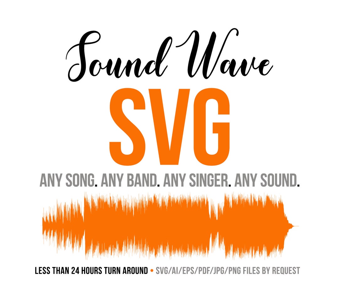 Creating SVG Sound Wave Files From Any Song or Audio Recording, Digital ...
