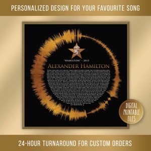 Personalized Alexander Hamilton Poster - Etsy