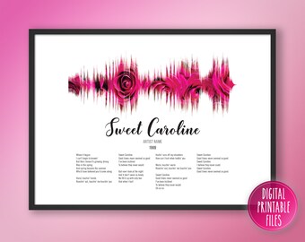 Sweet Caroline Art - Etsy