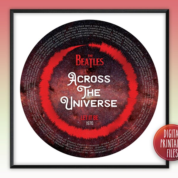 Across the Universe - Etsy