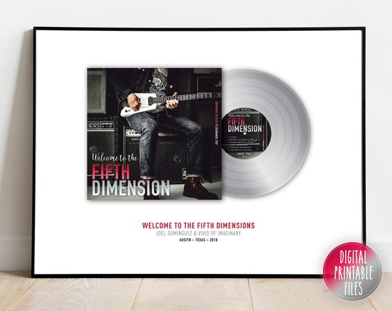 Your Music Silver LP Album Cover and Record Photo Poster | Etsy