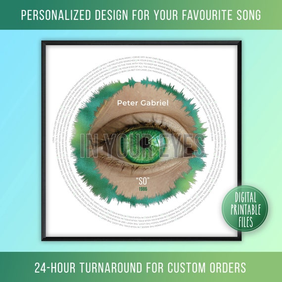 Sound Waves With Eye Logo