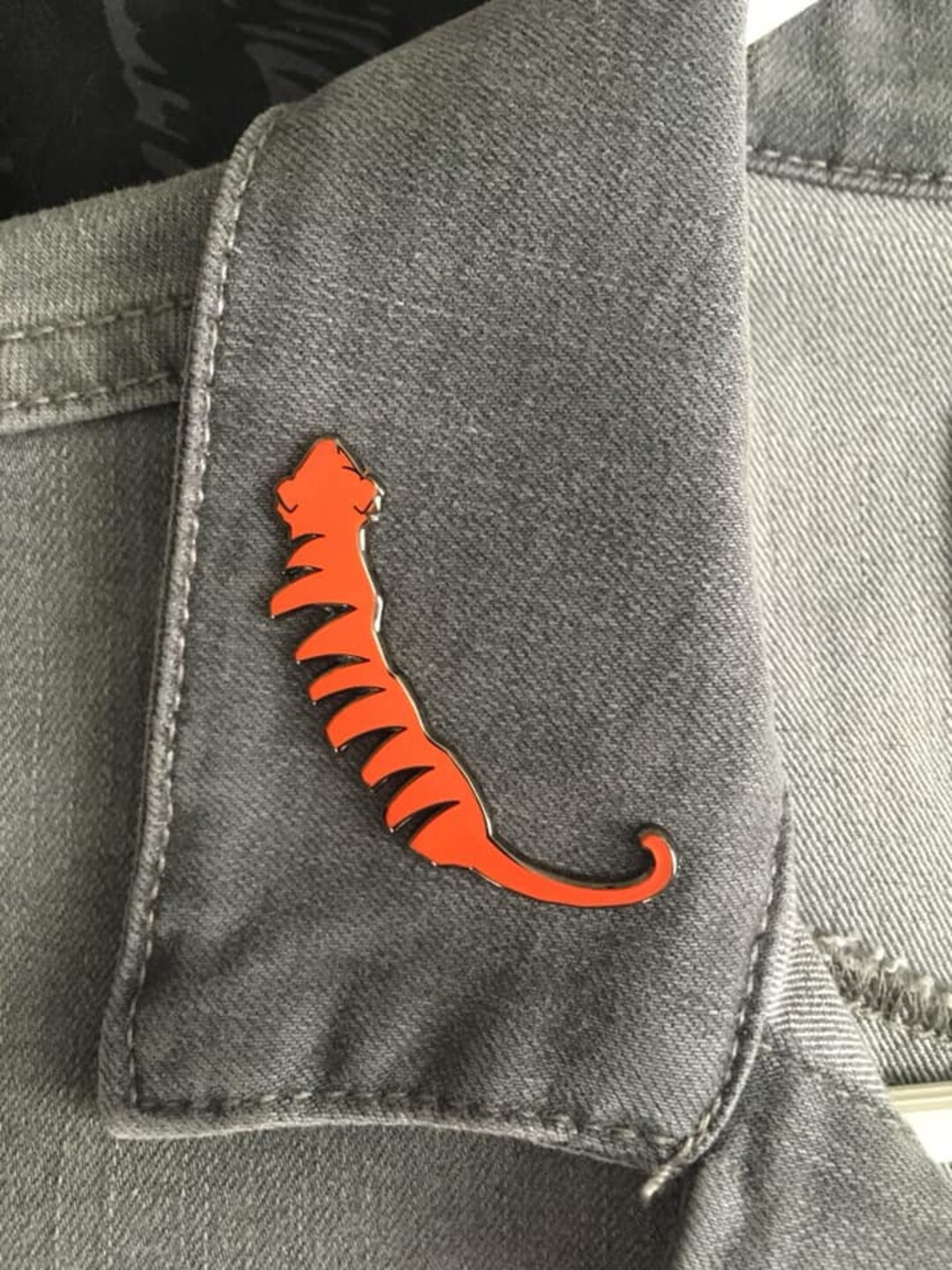 Enamel Tiger Pin - Tiger - Etsy