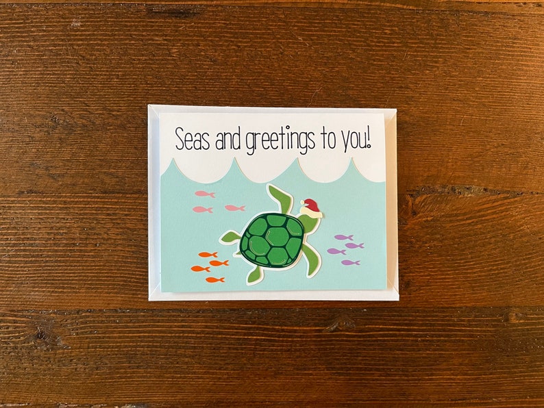 Sea Turtle Christmas - Etsy