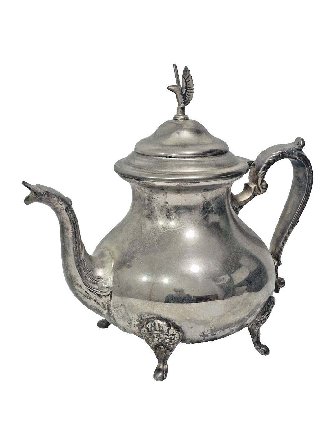 Antique Islamic Moroccan Detailed Silver Plated Teapot Signed. - Etsy