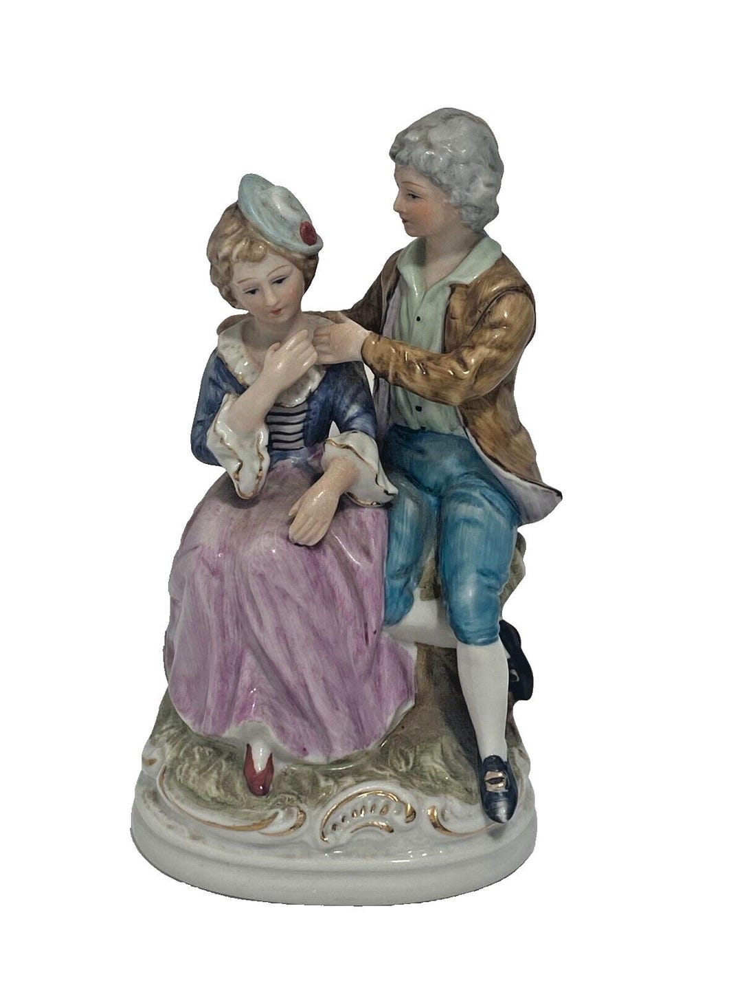 Kato Kogei Vintage Japan Victorian Style Man Woman Figurine. - Etsy