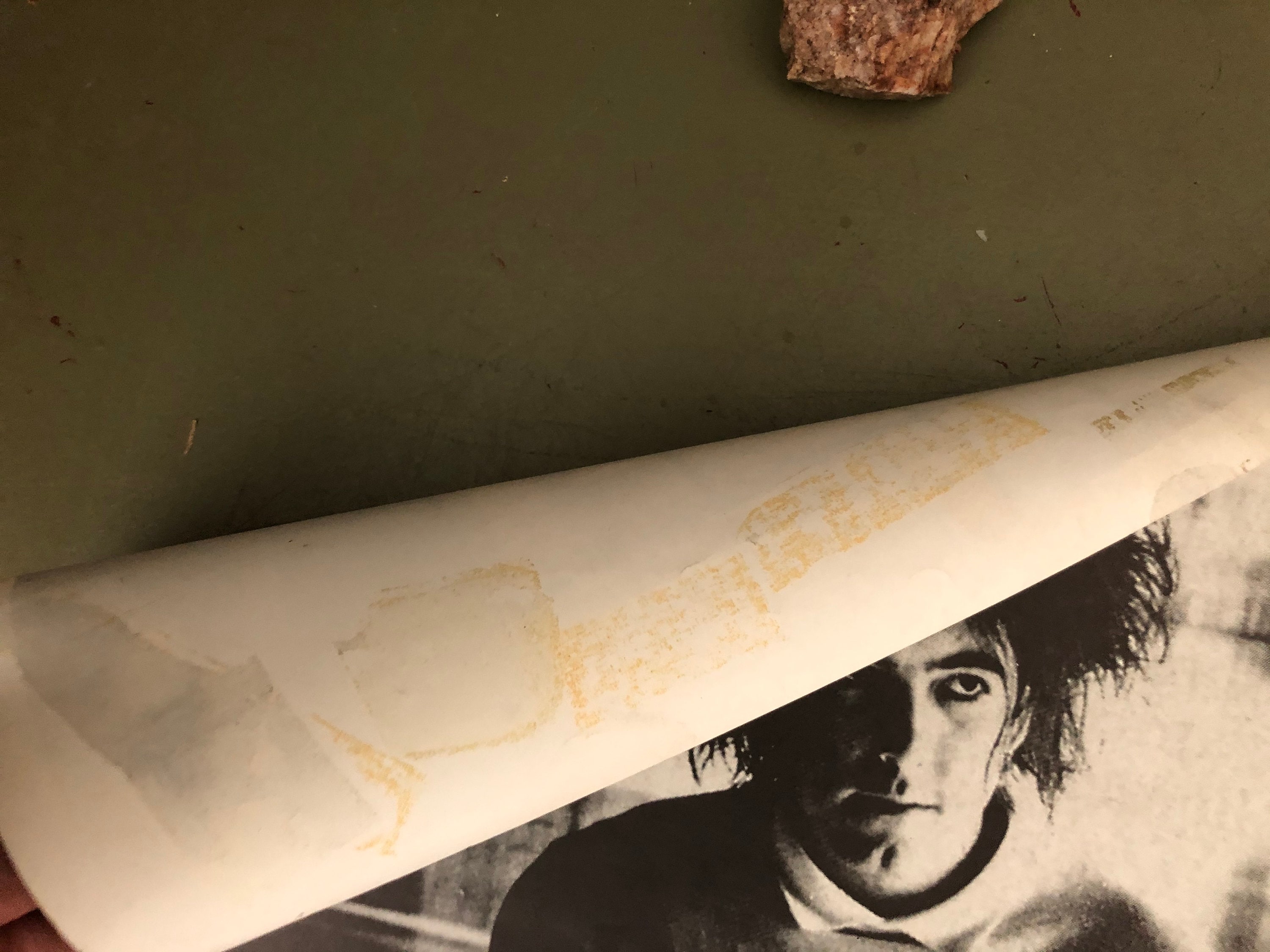 The Cure 1987 Poster of Robert Smith, Black and White, VERY RARE ...