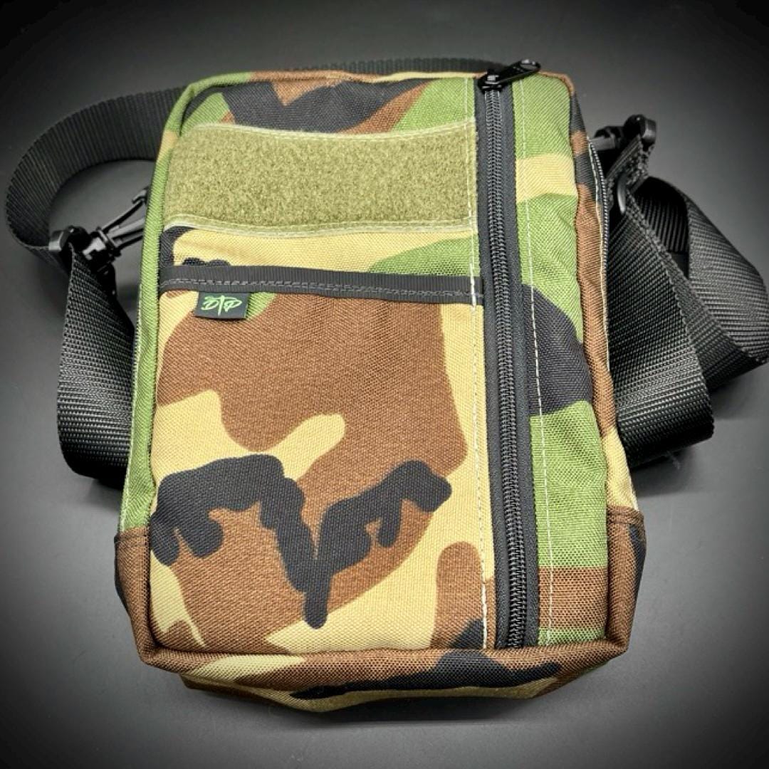 Explorer Pack Woodland Camo 1.5 Strap Included Crossbody or Shoulder ...