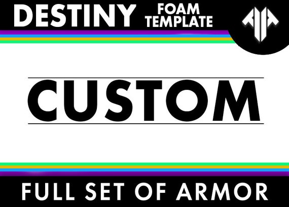 D1/D2 Custom Commissioned Armor Set - Etsy