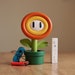 Fire Flower Lamp - Mario Themed Lamp - Fun Table Lamp - Mario Movie ...