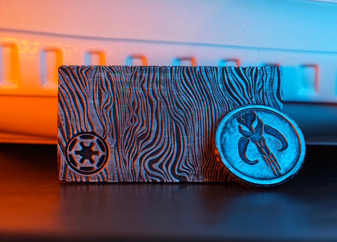 Beskar Ingot Prop Beskar Ingot BESKAR 2.0. 2nd Version - Etsy Canada