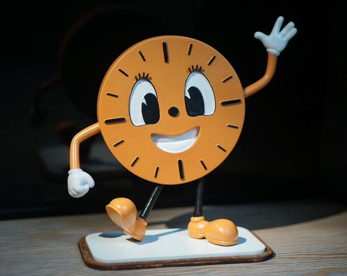 3D Printed Miss Minutes Clock From Loki, Working Miss Minute Clock ...