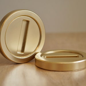 Mario Inspired Gold Coin - Mario Moive Inspired Prop - Mario Jumbo Coin ...