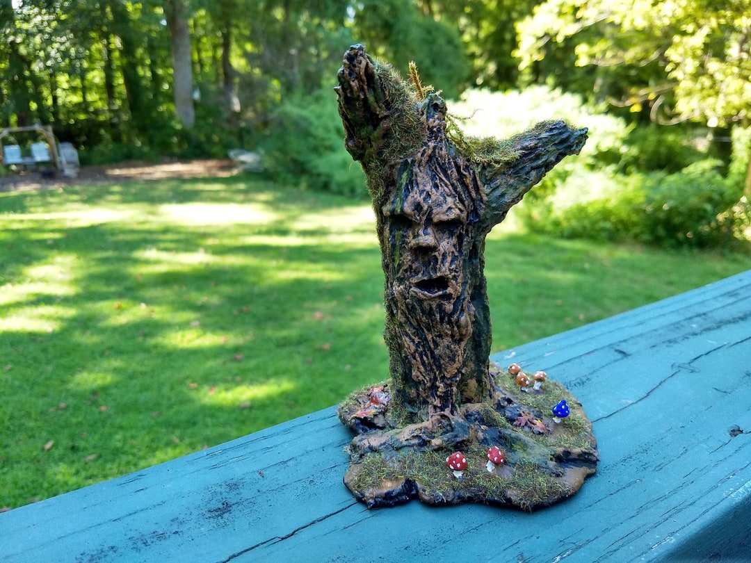 Whimsical Miniature Tree - "scarface" Nature-inspired, Handmade ...
