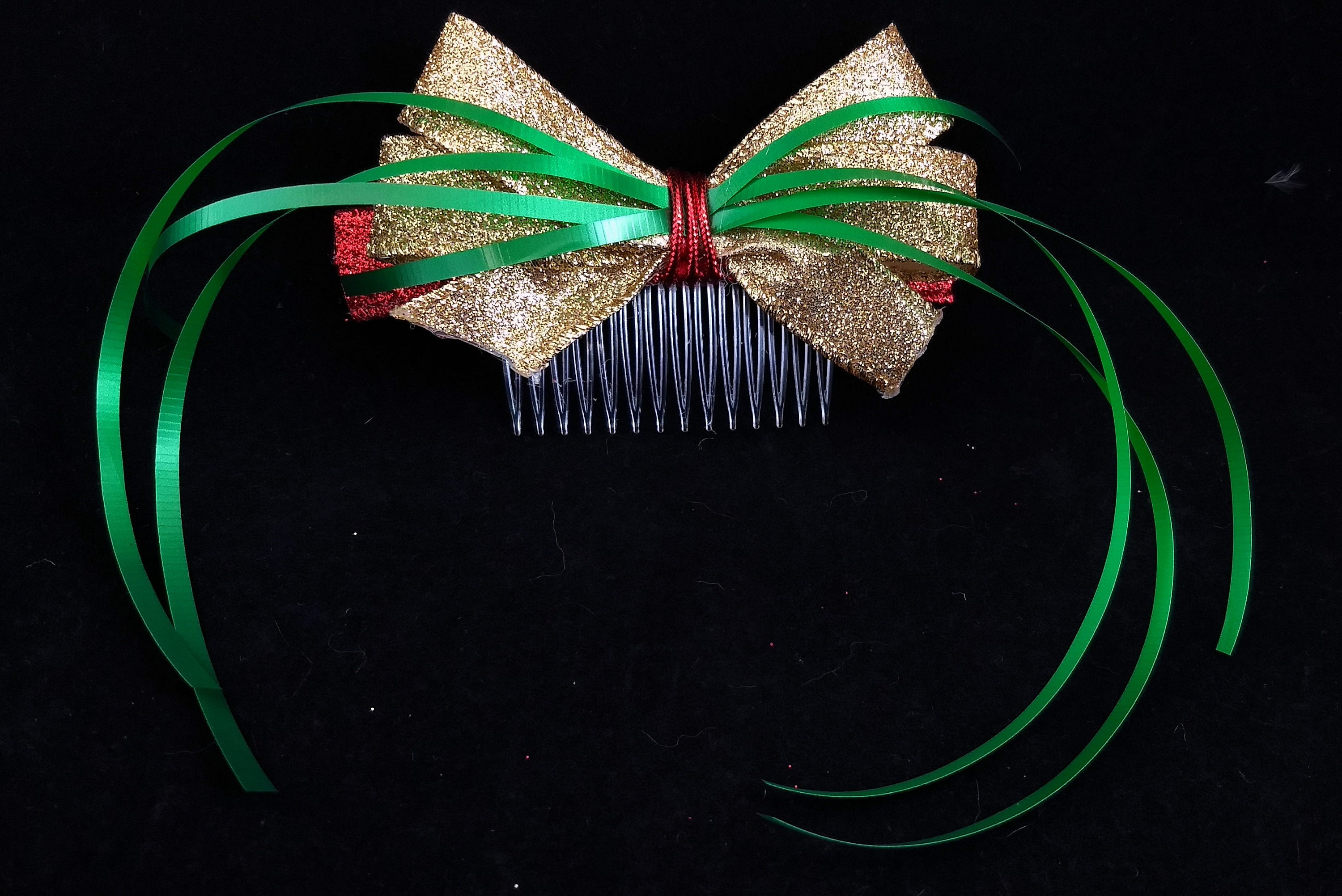 Christmas Hair Combs singles Festive and Fun Hair - Etsy UK