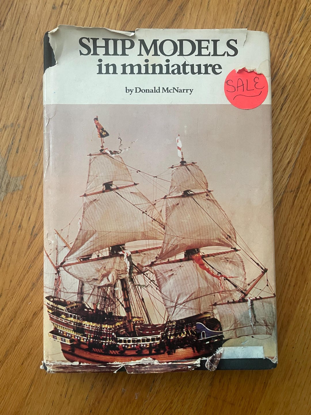 Ship Models in Miniature by Donald Mcnarry - Etsy