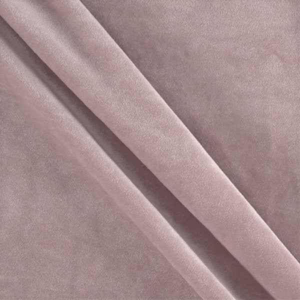 Blush Velvet Fabric - Etsy