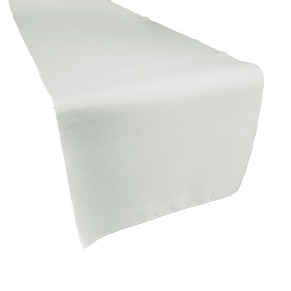 White Table Runner - Etsy