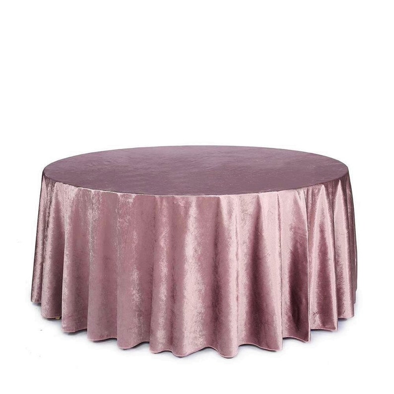 Burgundy Velvet Round Tablecloths - Etsy