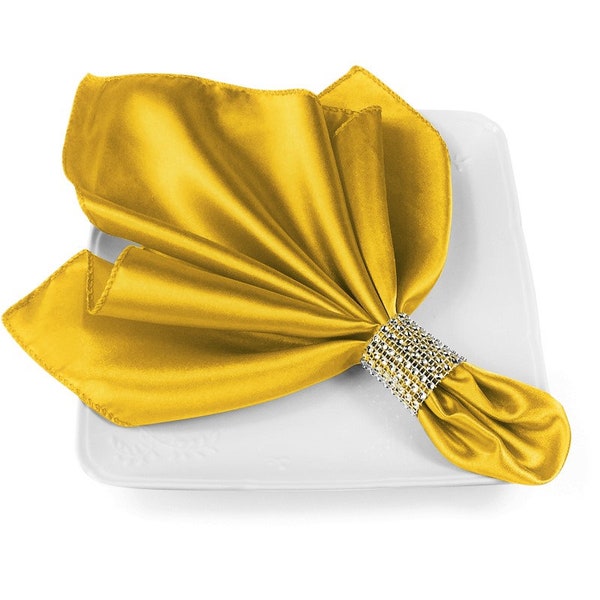 Yellow Napkins - Etsy