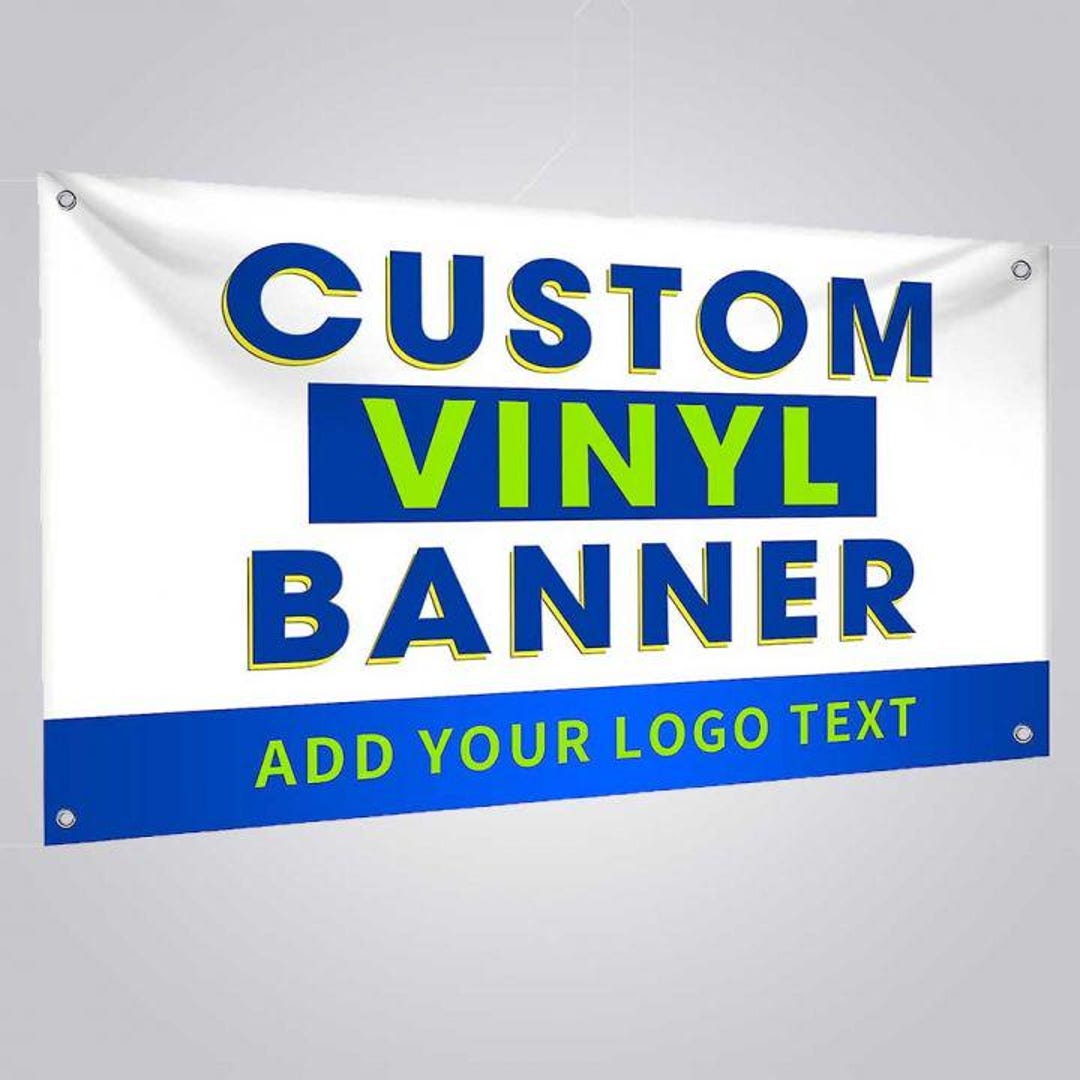 Custom Printed Vinyl Banner | Personalized Sign for Events, Business ...