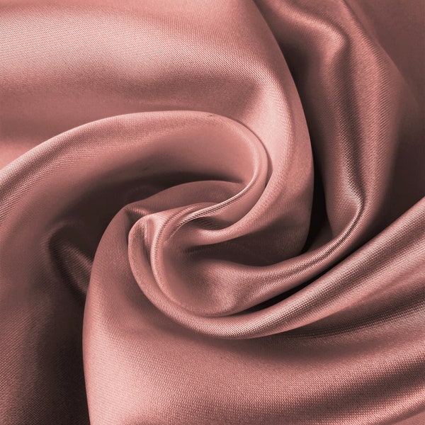 Dusty Rose Satin - Etsy