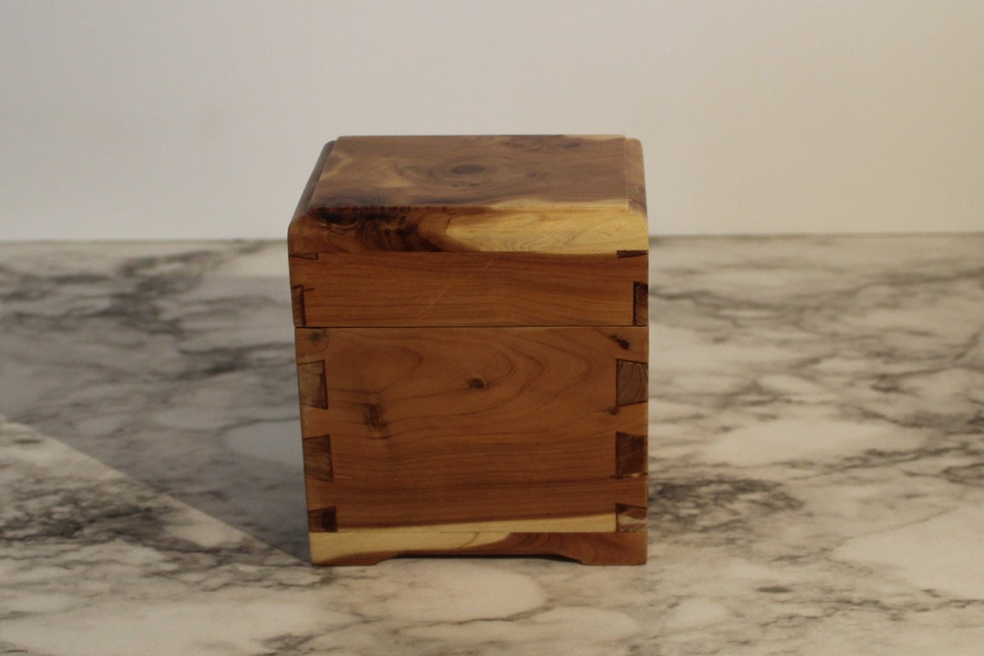 Small Storage Box Made With Found Juniper Wood. - Etsy