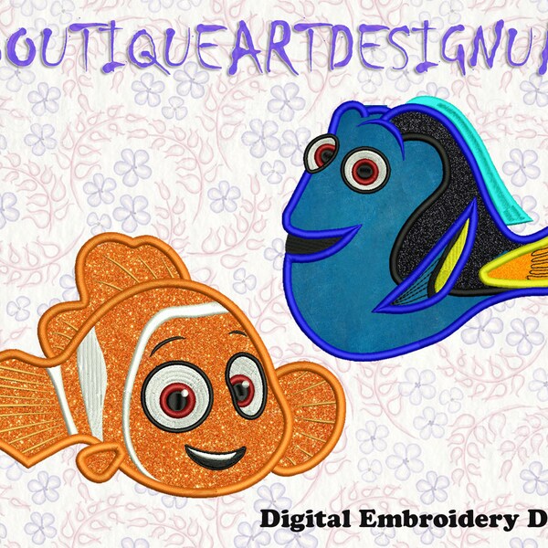 Fish Appliques - Etsy