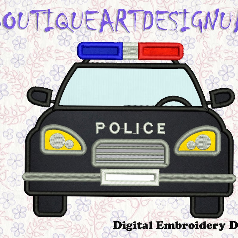 Police Embroidery - Etsy