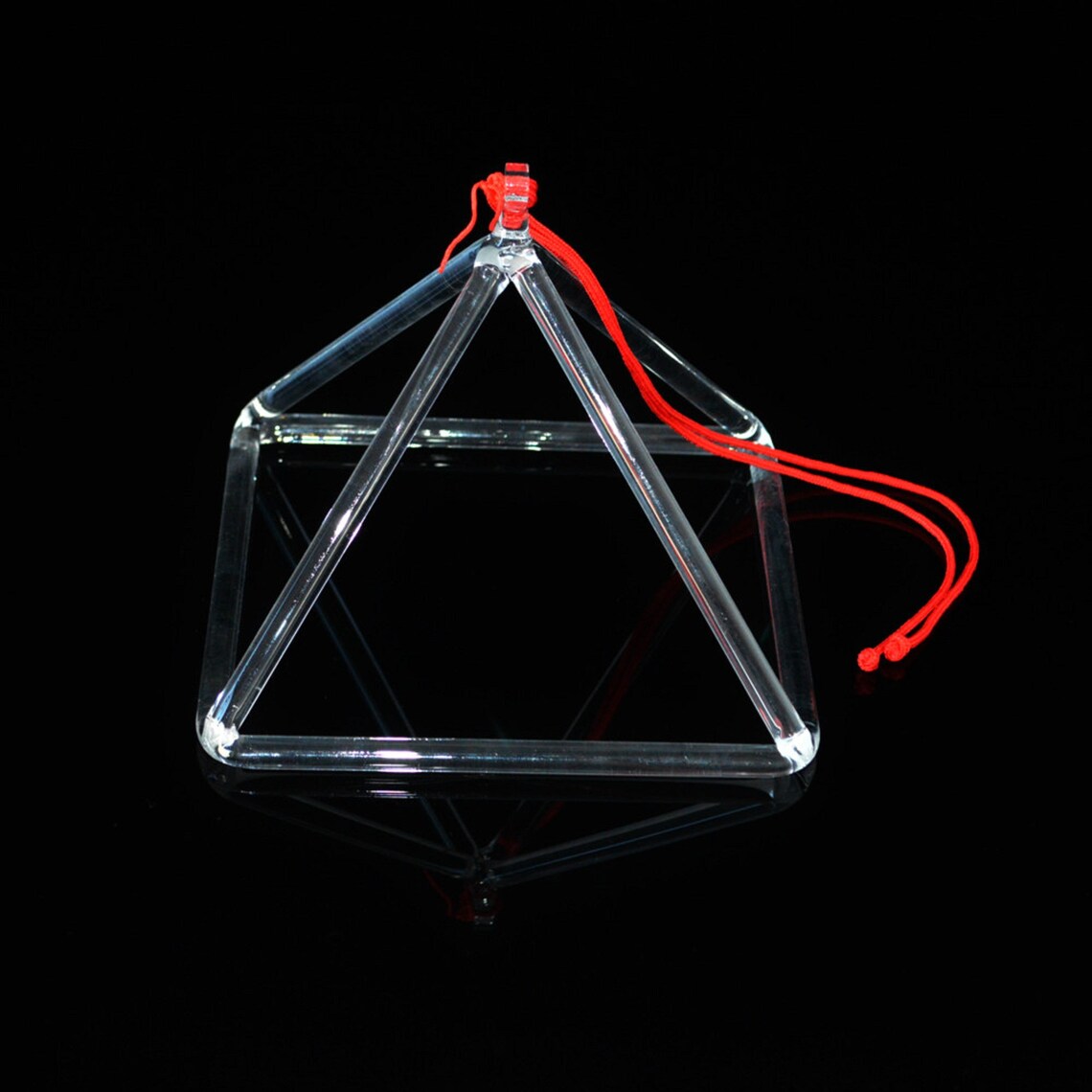 Clear Crystal Singing Pyramid With Free Mallet | Etsy