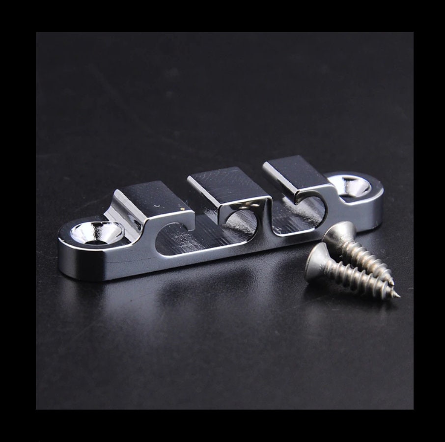 Bass Guitar 3 String Tree Guide Retainer Straight Mount Style - Etsy