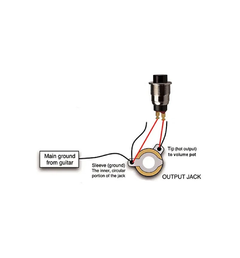 Guitar Kill Switch/cutoff 12mm Red Momentary High Head Push Button ...