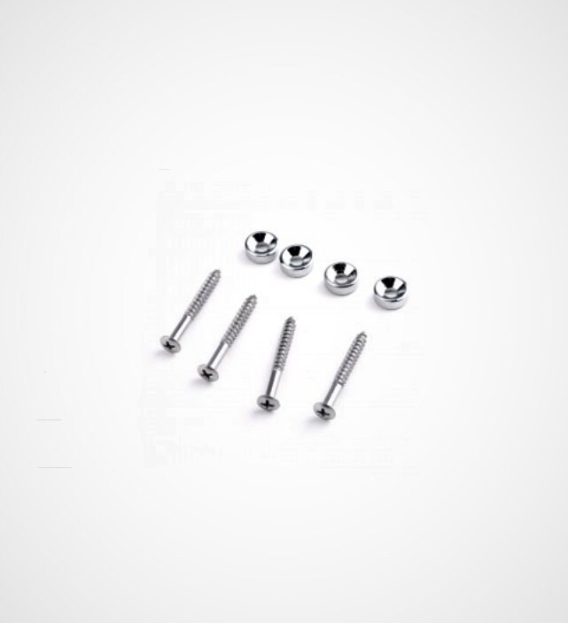 Ibanez Guitar Neck Chrome Mounting Screws & Bushings Ferrules for ...