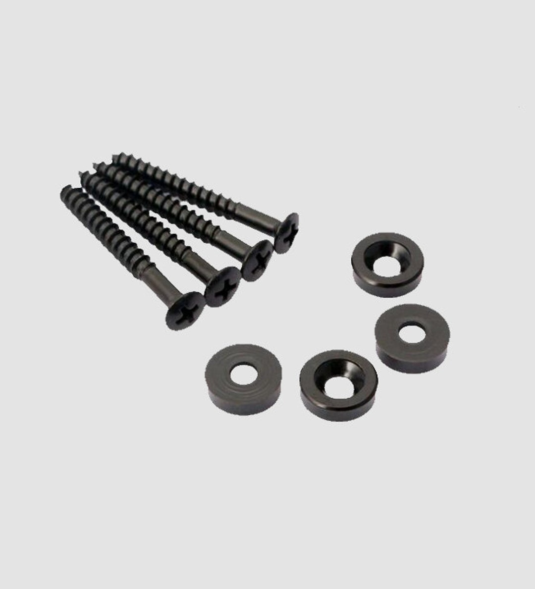 Ibanez Guitar Neck Black Mounting Screws & Bushings Ferrules for Ibanez ...
