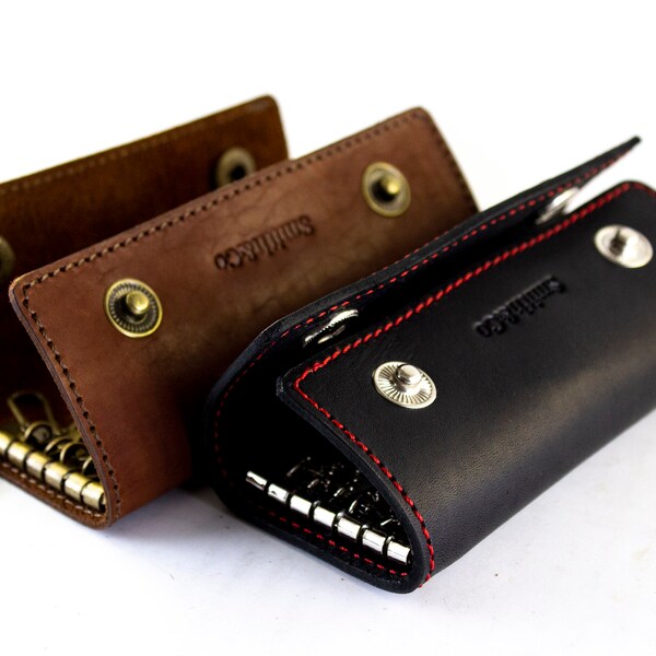 Leather Key Case - Etsy