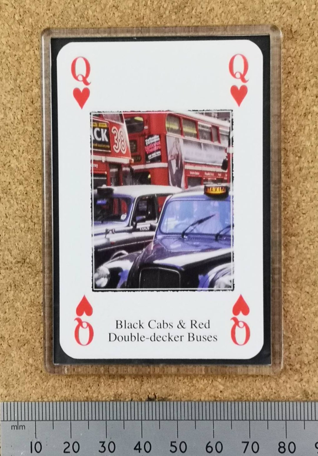 Fridge Magnet Playing Card London Landmarks Places Character - Etsy
