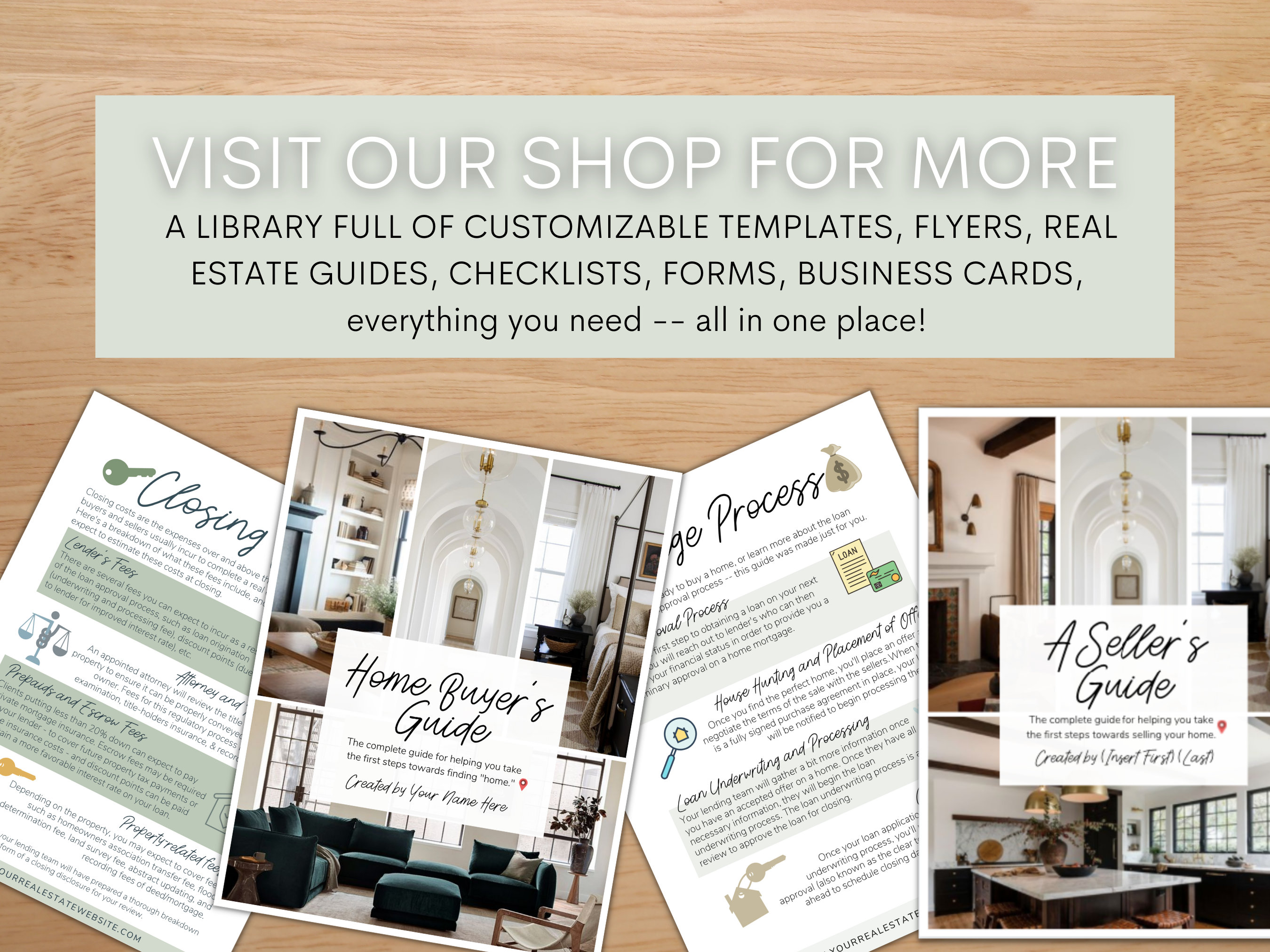 Editable Closing Cost Guide Editable or Instant Download PDF Customize ...