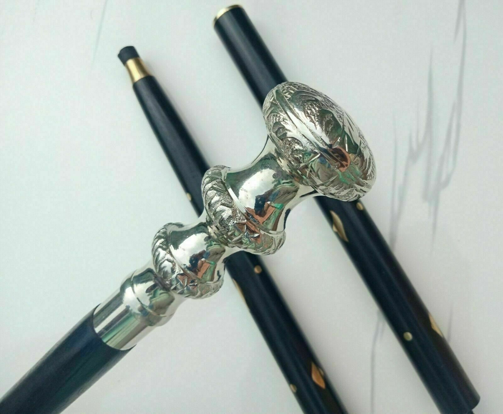 Best Quality Victorian Handle Handmade Brass Wands-walking - Etsy