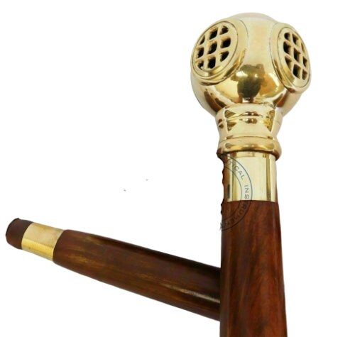 Best Quality Victorian Handle Handmade Brass Wands-walking - Etsy