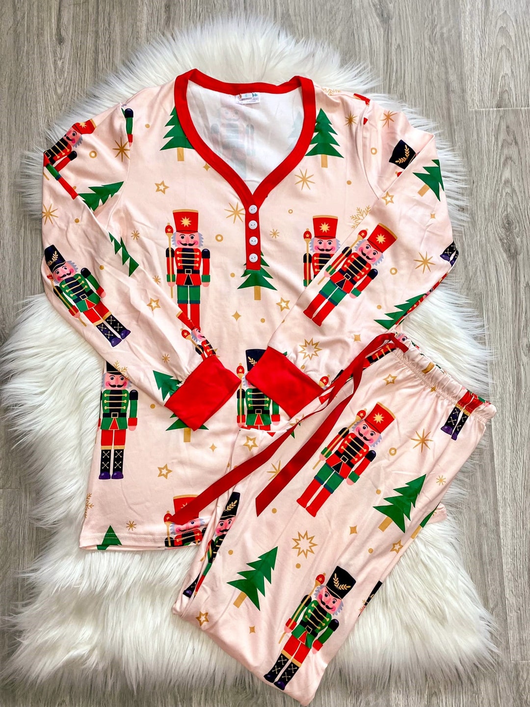 Nutcracker Pajama Set for Women - Etsy