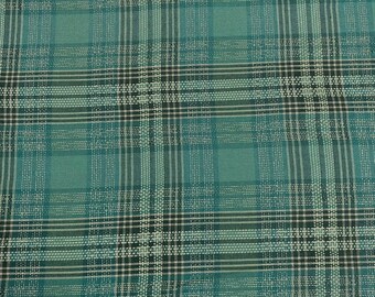 Woven Plaid Fabric | Etsy