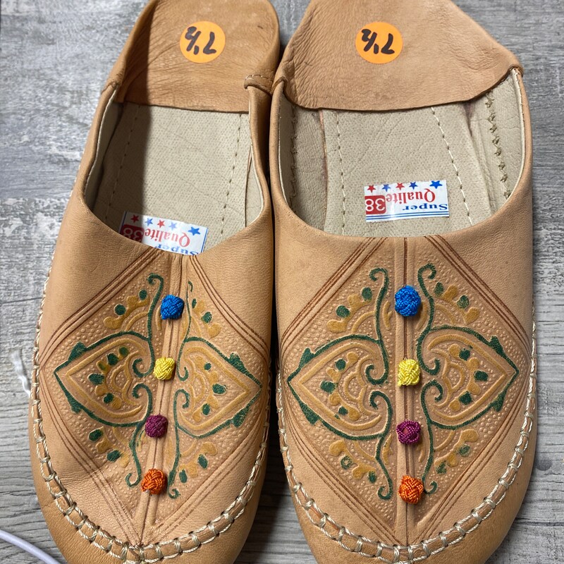 Moroccan Slippers - Etsy