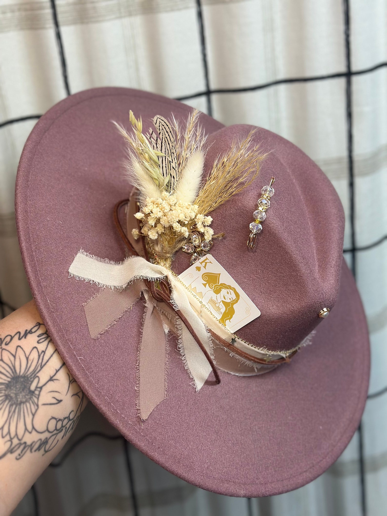Rancher Hat/flat Brim Hat/ Princess Theme/ Western Hat - Etsy