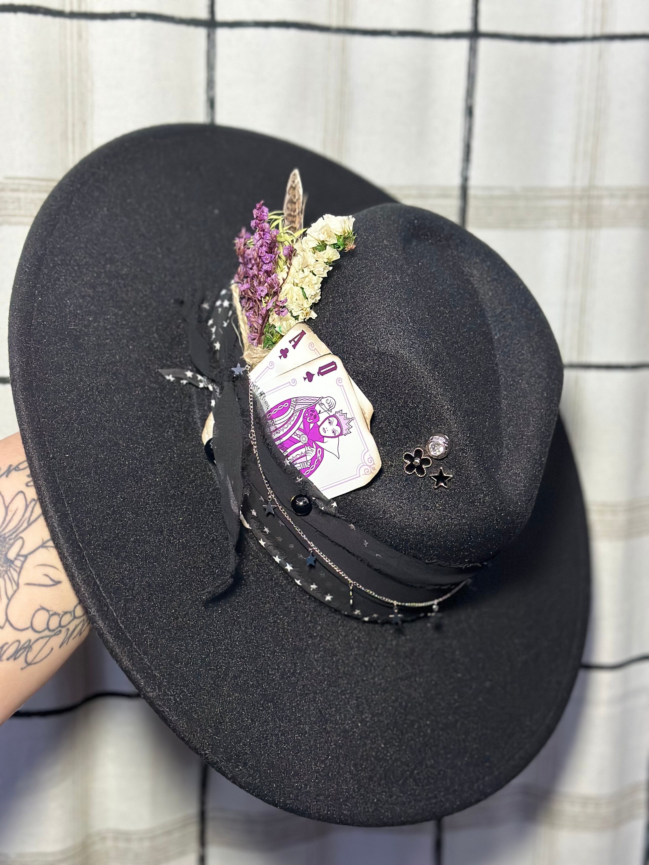 Rancher Hat/flat Brim Hat/ Princess Theme/ Western Hat - Etsy