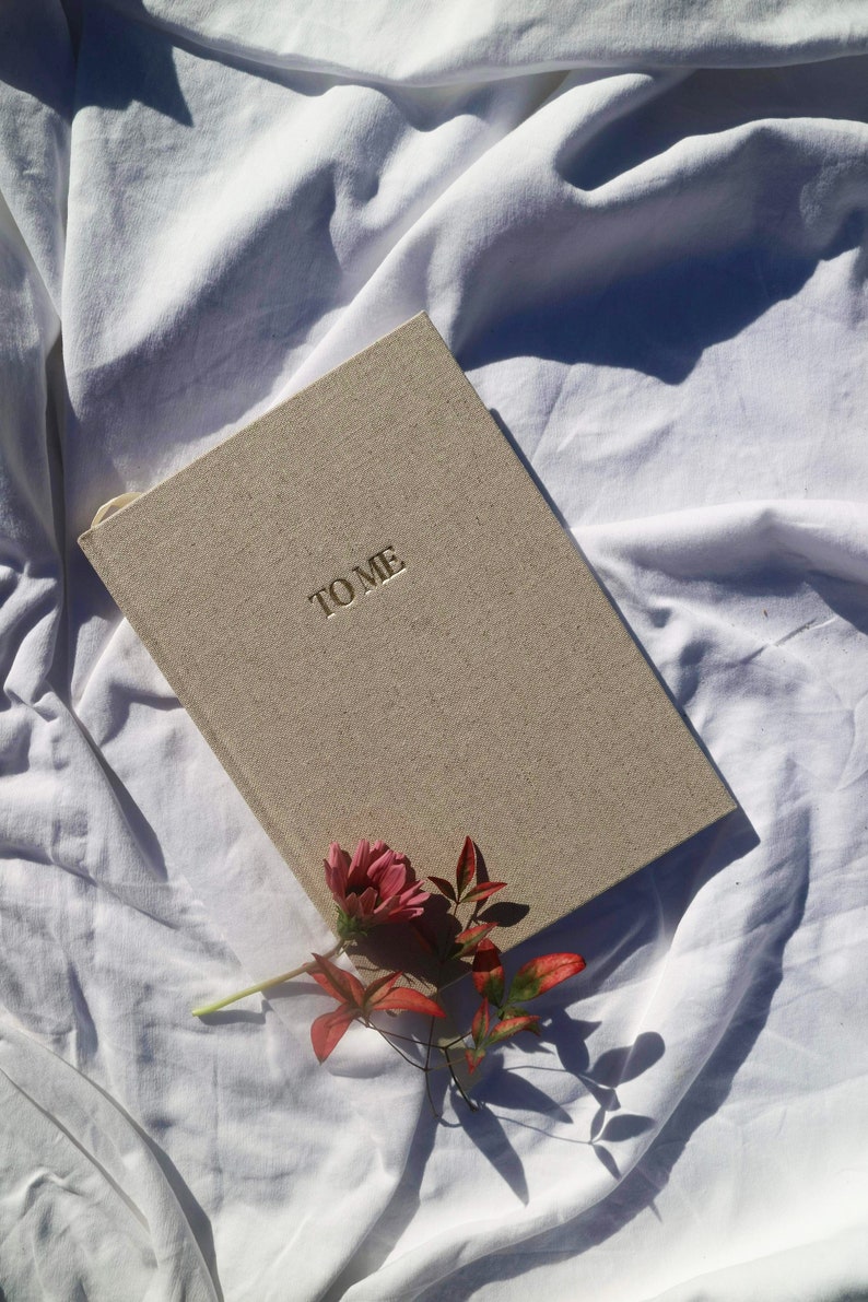 Self Love Journal Linen Cover Gratitude Diary Luxury Gift for Her ...