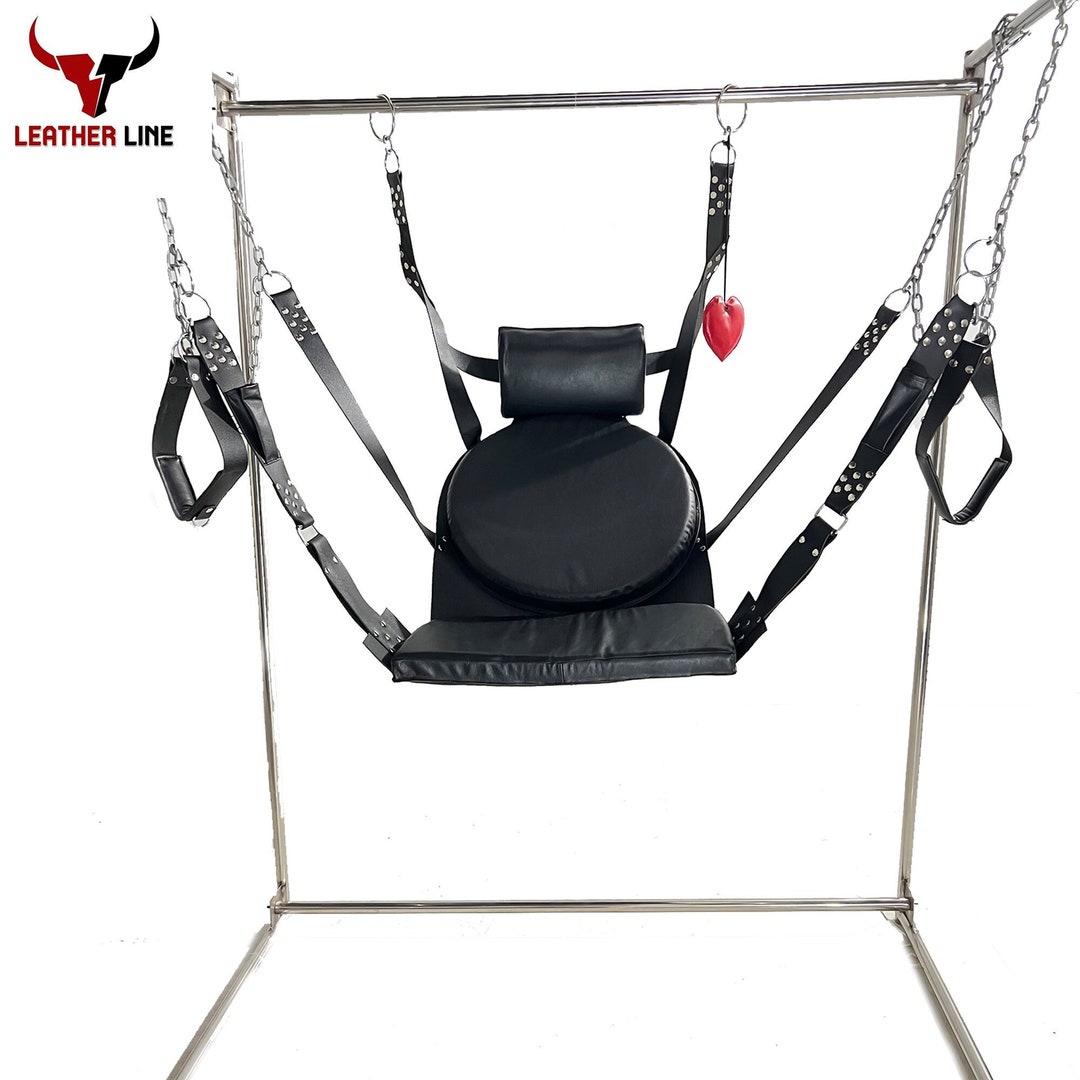 Exclusive Original Leather Sex Swing Adult Sex Sling Bondage Etsy